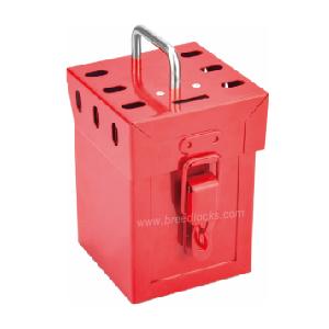 Metal Box Lock Box RealPlus Large Lockout Tagout Box Portable Loto ...